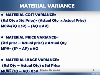 Standard cost | PPT