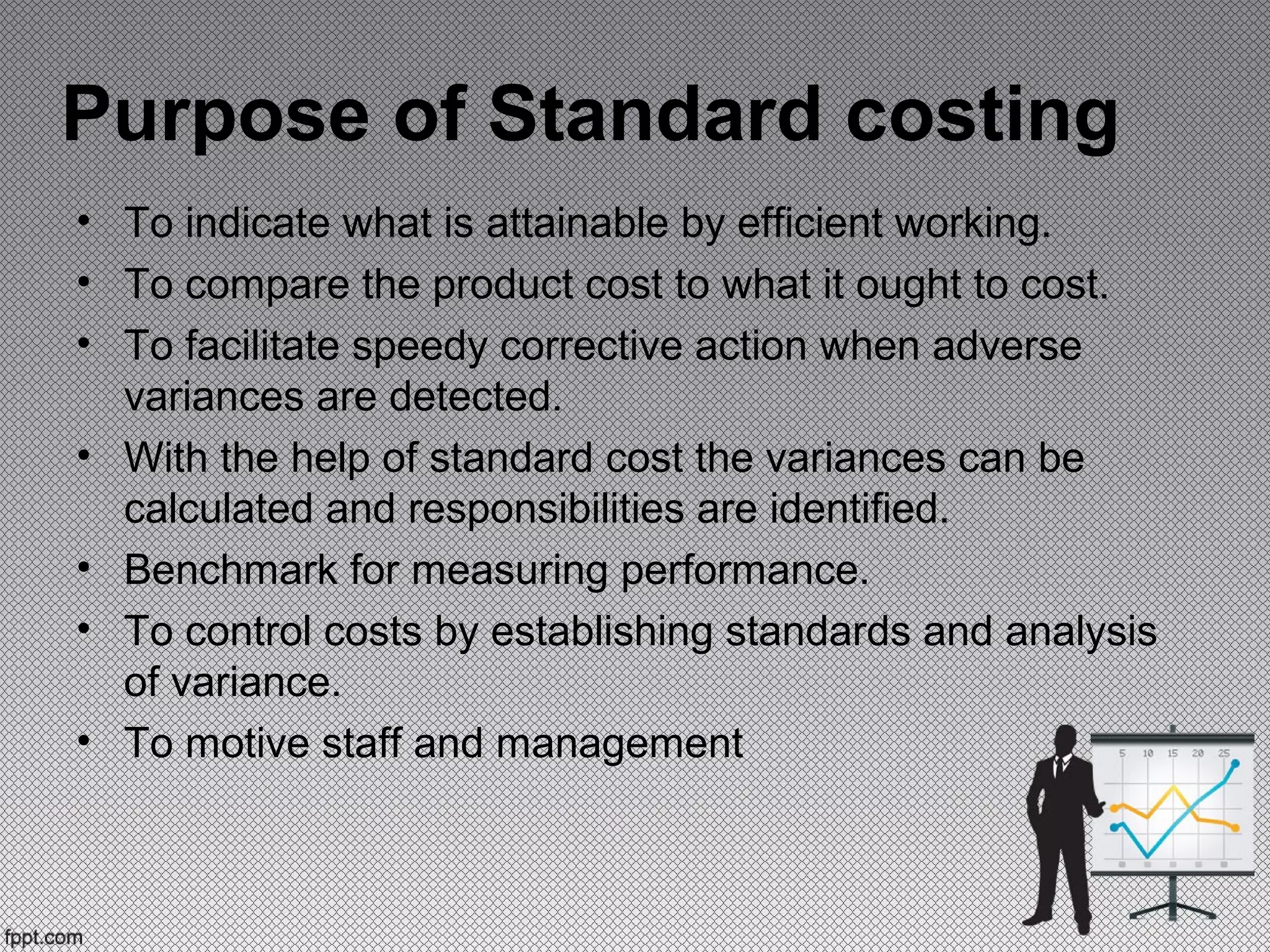 Standard cost | PPT | Business Accounting & Finance | Business