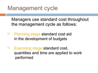 Standard costing | PPT