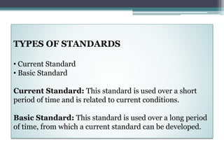 Standard costing | PPTX