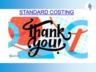 Standard costing | PPTX