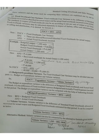 Standard Costing 2 (3).pdf . variable overhead cost variance . | PDF