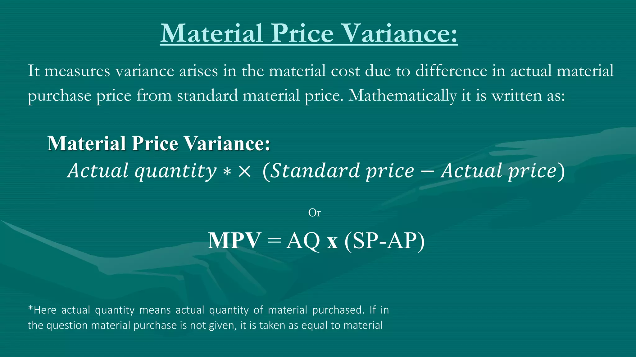 Standard costing and Variance Analysis | PDF