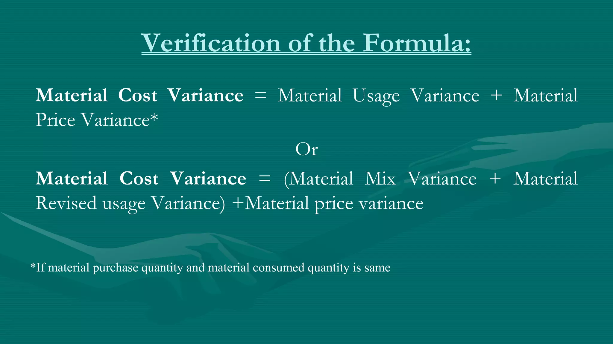 Standard costing and Variance Analysis | PDF
