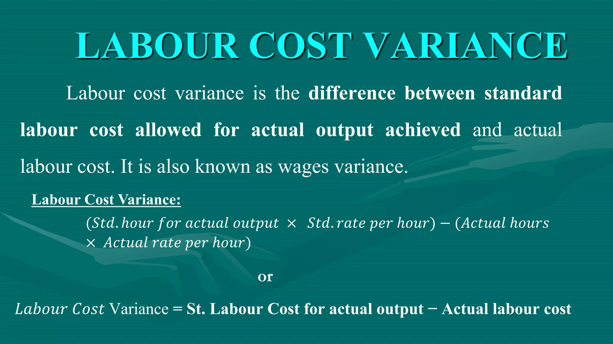 Standard costing and Variance Analysis | PDF