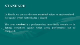 Standard costing and Variance Analysis | PDF