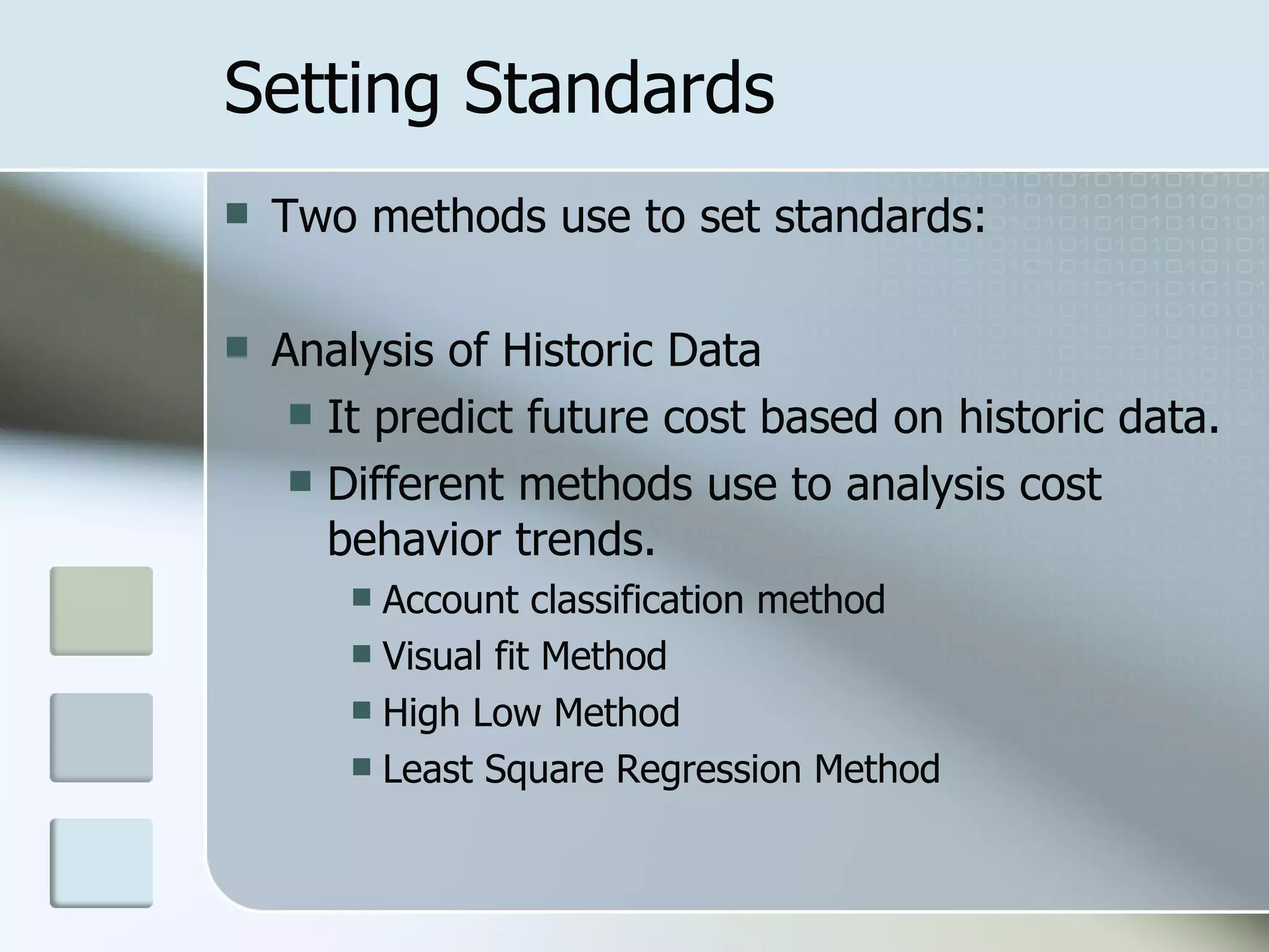 Standard Costing Operational Performance Measures And | PPT