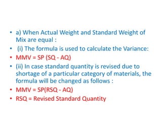 Standard costing PPT | PPTX