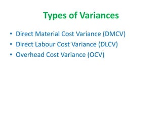 Standard costing PPT | PPTX