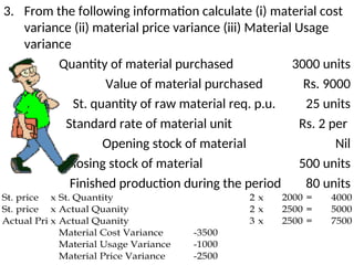 Standard Costing & Variance Analysis.PPT
