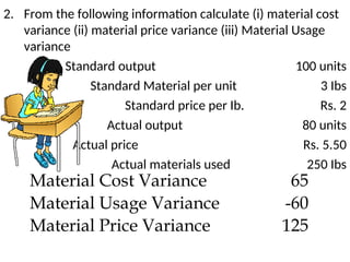 Standard Costing & Variance Analysis.PPT
