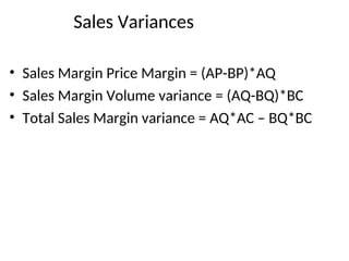 Standard Costing & Variance Analysis.PPT