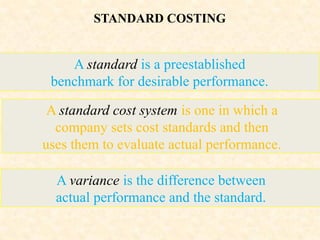 STANDARD COSTING & Variance Analysis.pptx