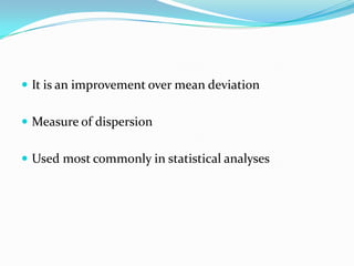 Standard deviation | PPT | Physics | Science