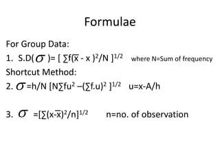 Standard deviation | PPTX