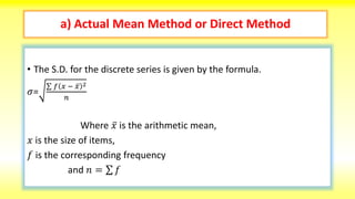 Standard deviation | PPTX