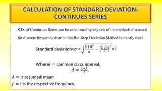 Standard deviation | PPTX