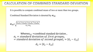 Standard Deviation Formula Shortcut