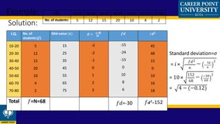 Standard deviation | PPTX