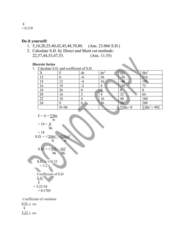 Standard deviation | PDF