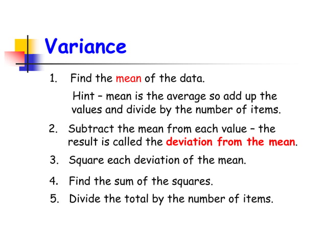 Standard Deviation.ppt | Standardized Testing | Educational Assessment