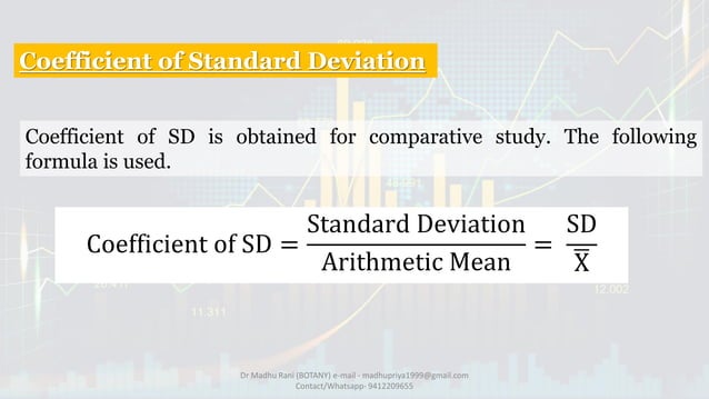 Unit 7 Biostatistics Standard Deviation Pdf