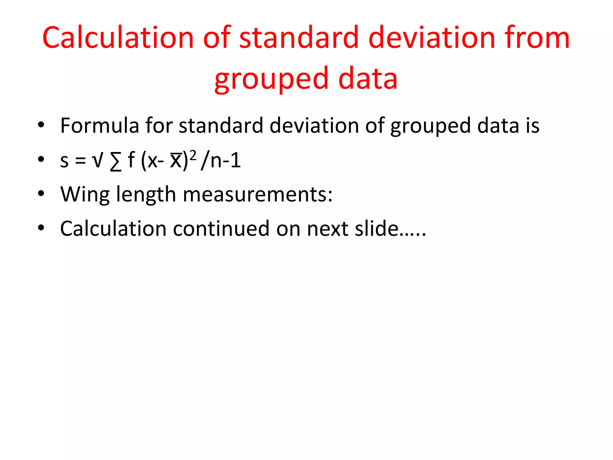 Standard deviation and standard error | PDF