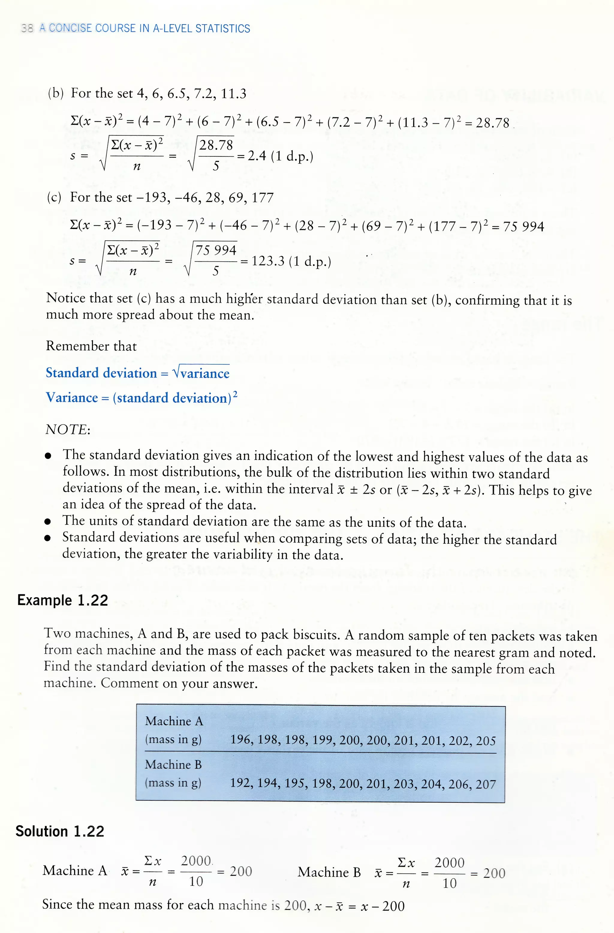 Standard deviation and variance | PDF