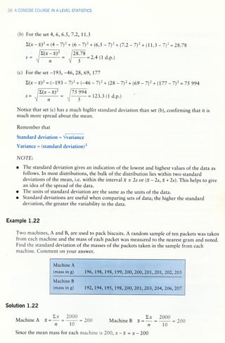 Standard deviation and variance | PDF