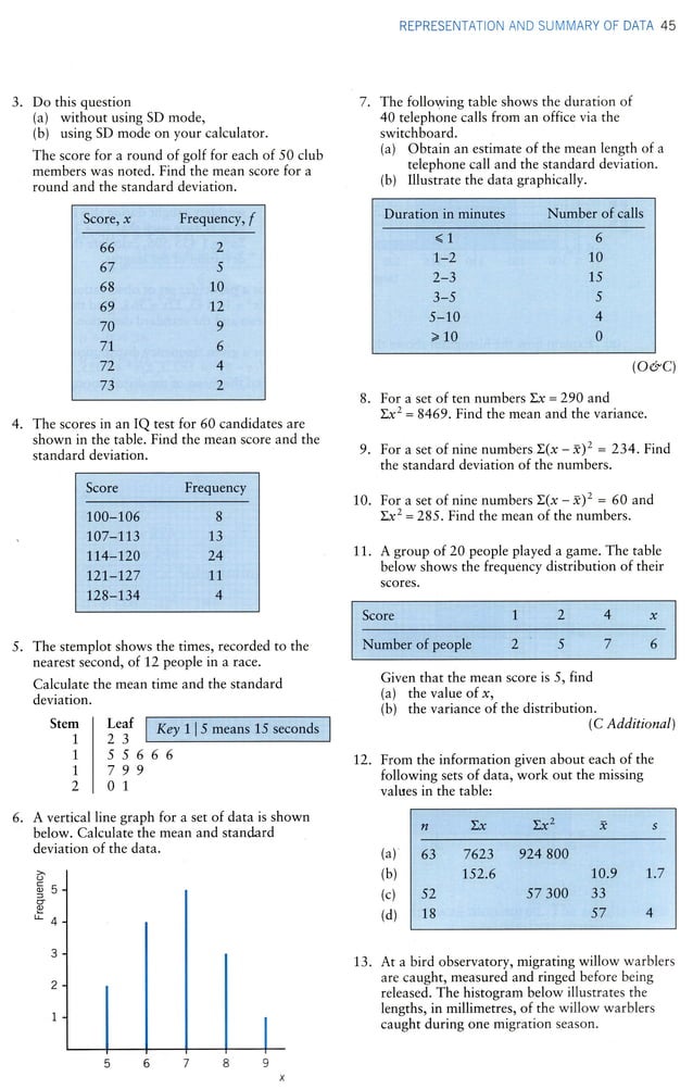 Standard deviation and variance | PDF