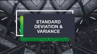 Standard Deviation and Variance | PPTX