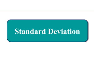 Standard deviation quartile deviation | PPT