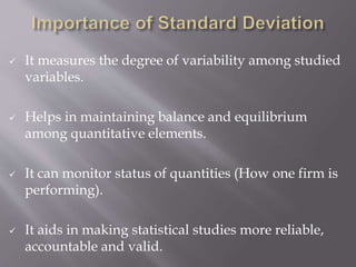 Standard deviation & variance | PPT