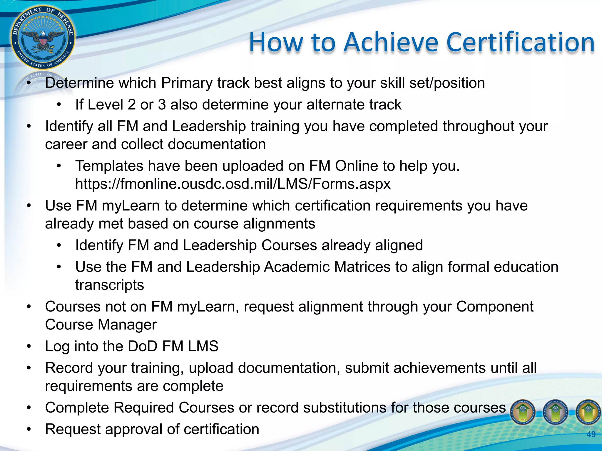 Standard do d_fm_briefing_practicalexercise_27mar_mtvernon1 | PPT