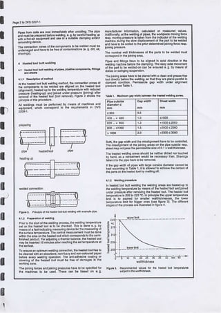 Standard dvs for butt fusion welding 2 | PDF
