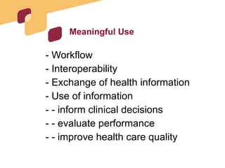 Standardized Terminologies for EHRs | PPT