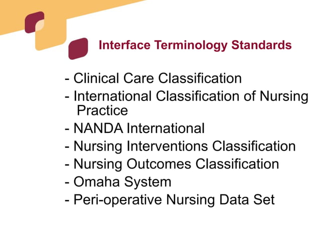 Standardized Terminologies for EHRs | PPT