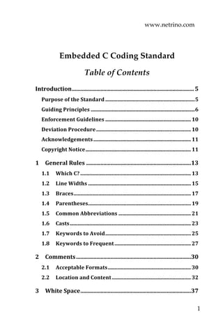 Standard embedded c | PDF