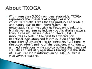 Standard Energy Services - A Member of the Texas Oil & Gas Association ...