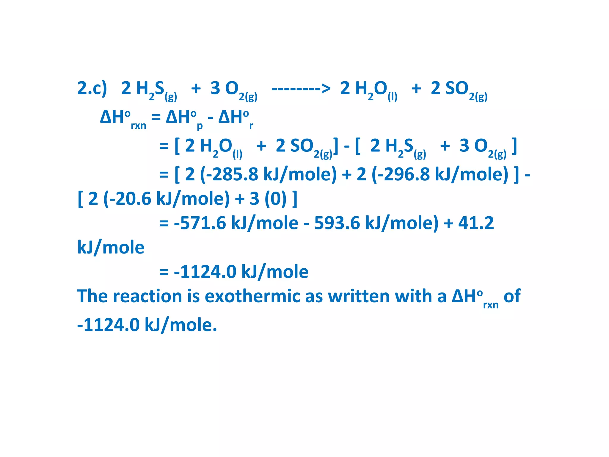 Standard enthalpy of formation | PPT