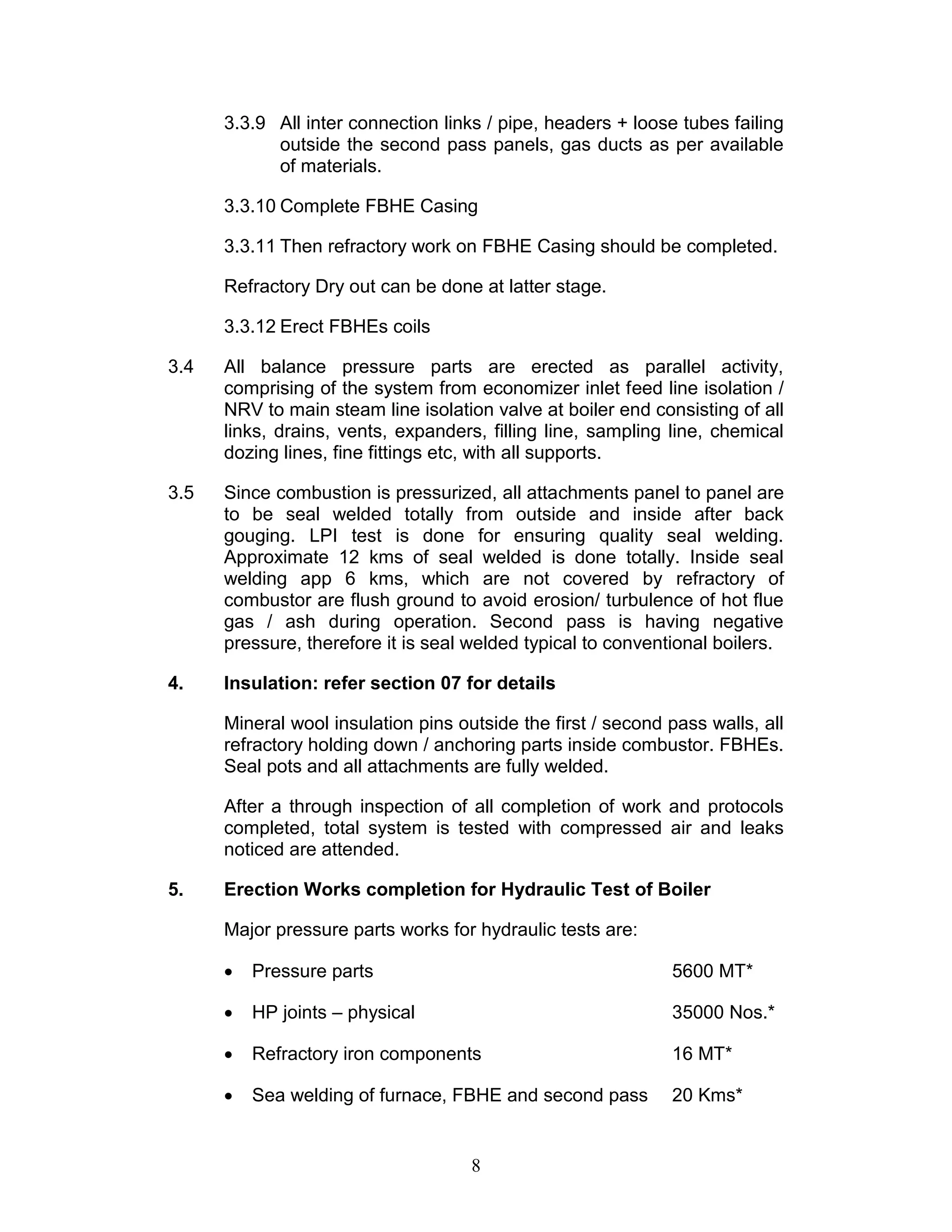 Standard erection manual (pressure parts) | PDF