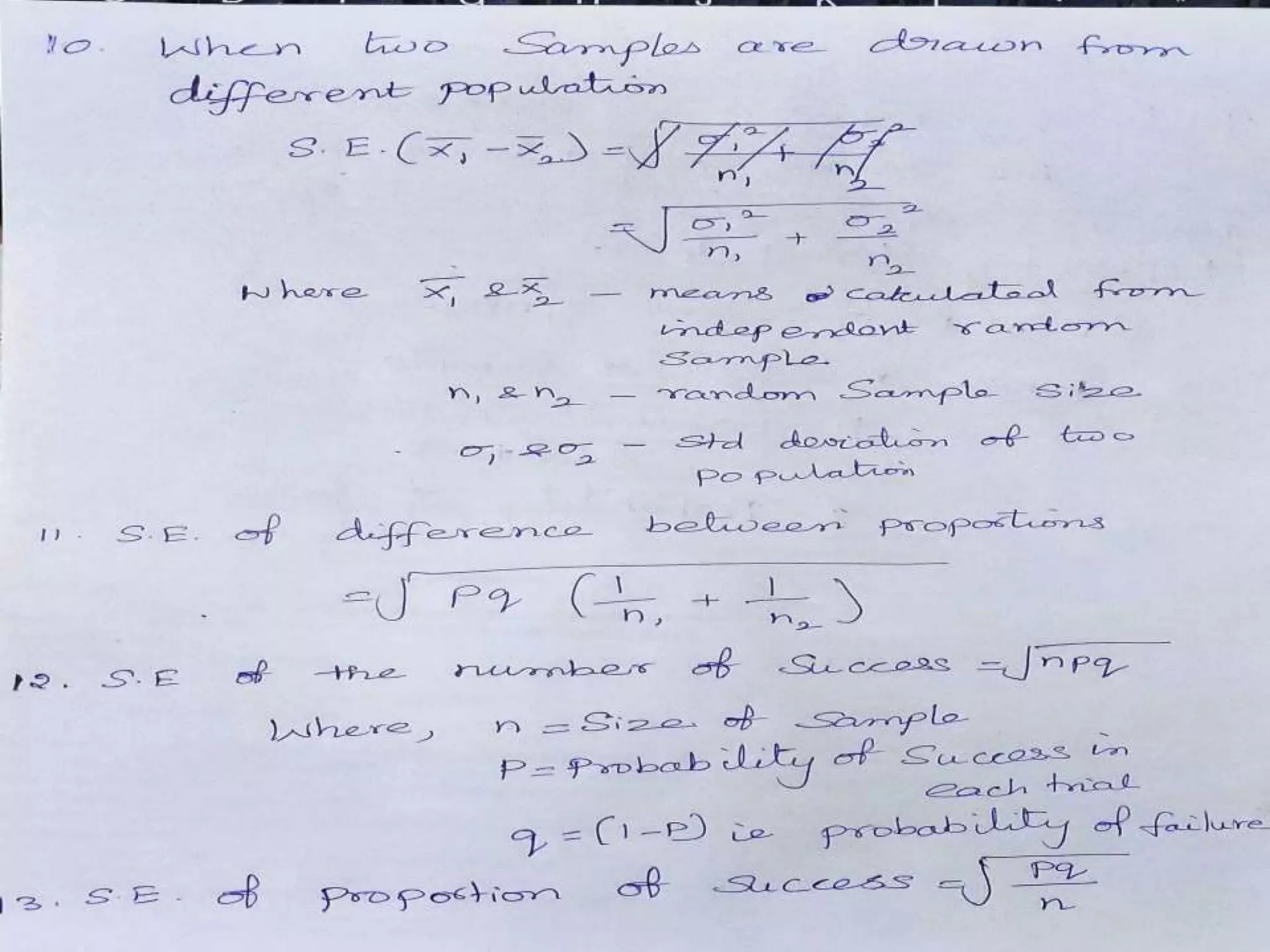 Standard error-Biostatistics | PPT