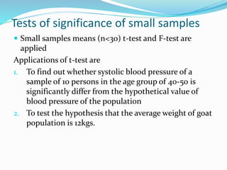 Standard error-Biostatistics | PPT