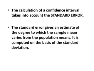 Standard Error & Confidence Intervals.pptx