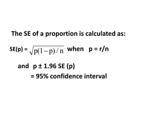 Standard Error & Confidence Intervals.pptx