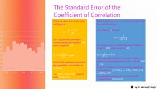 Standard Error in Research its calculation and inference | PDF