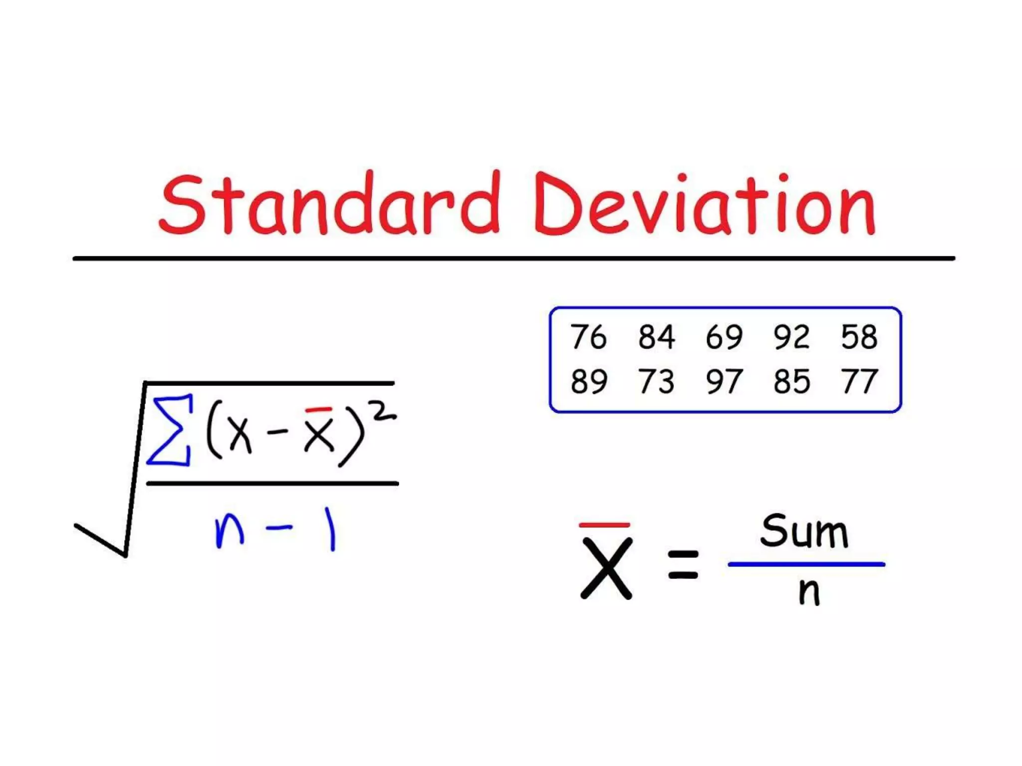 Standard error of the mean | PPTX