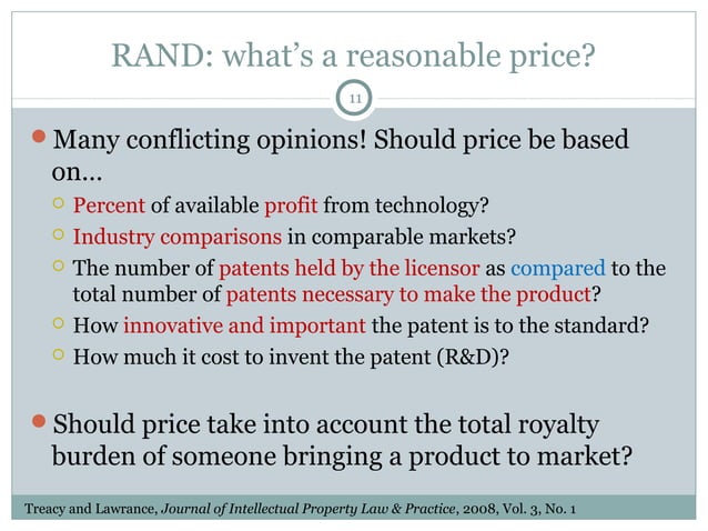 Standard essential patents | PPT