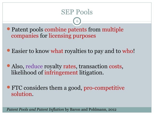 Standard essential patents | PPT