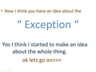 Standard exceptions | PPT